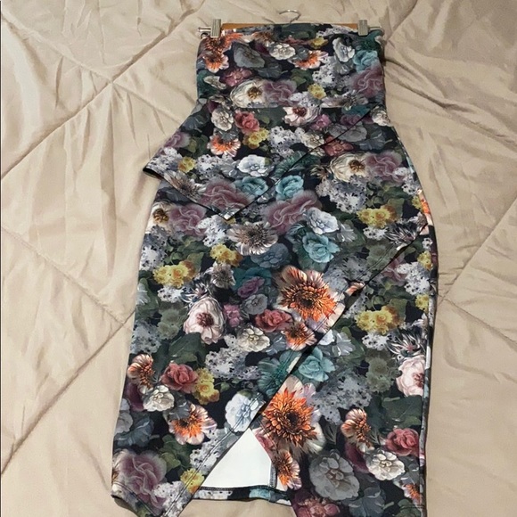 ASOS | Dresses | Tube Dress With Zip Back Brand New | Poshmark